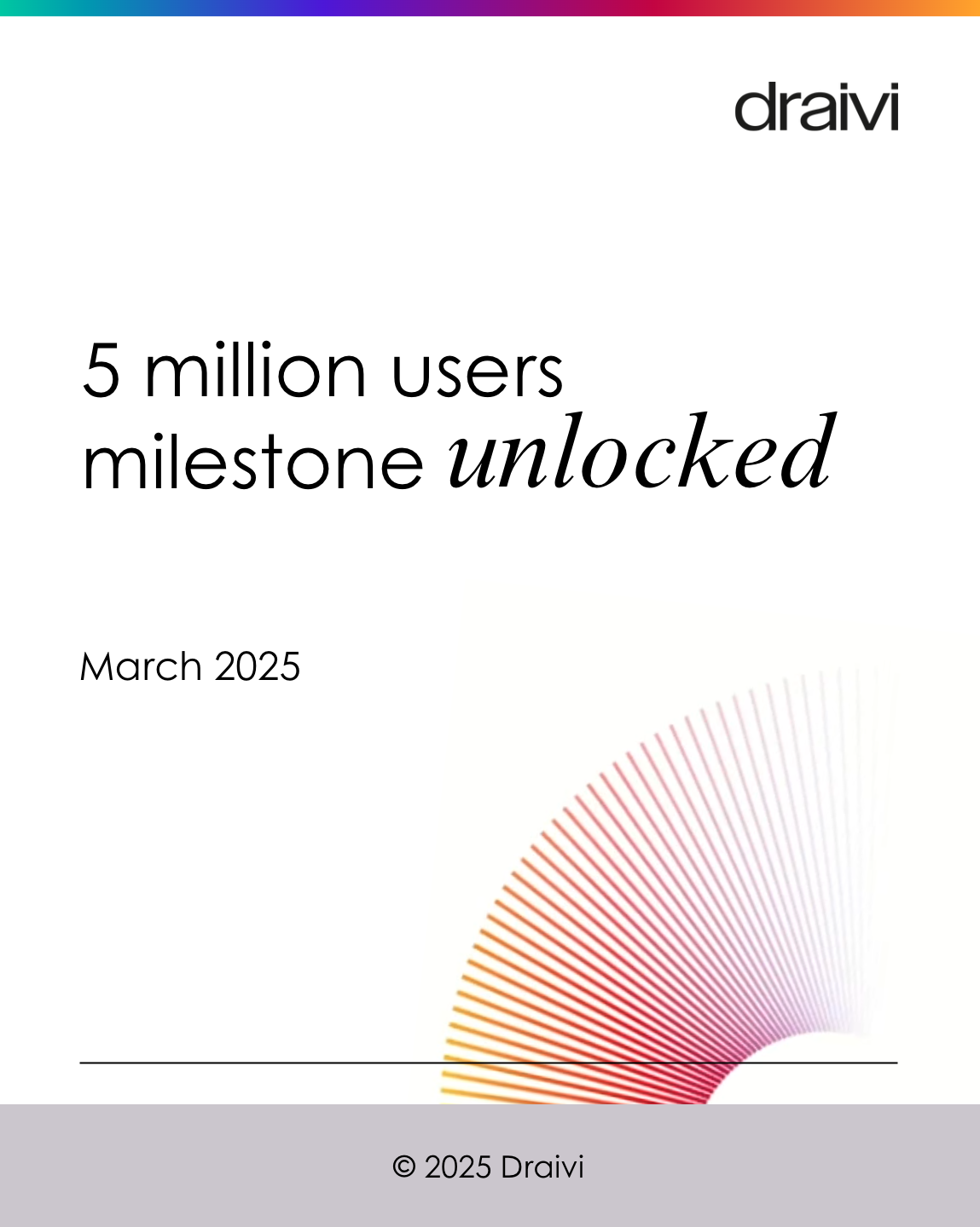 Draivi Celebrates Milestone: 5 Million Users Achieved - Draivi